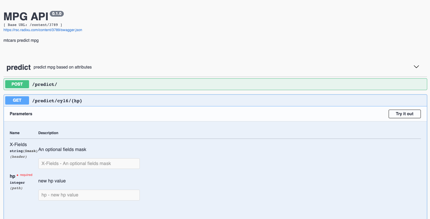 Solutions Flask APIs